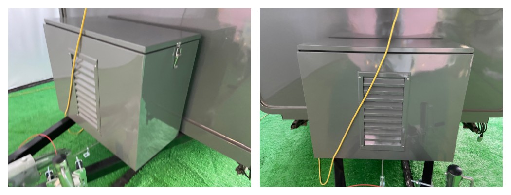 Trailer Generator Box to Secure a Generator on Your Food Trailer