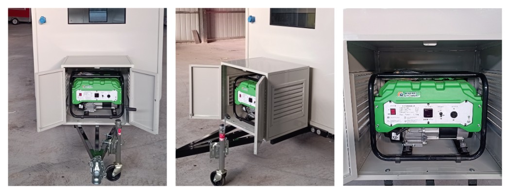 Trailer Generator Box to Secure a Generator on Your Food Trailer