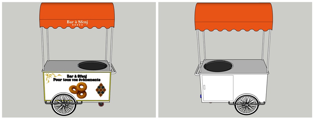 Peter’s Custom Donut Cart for Sale France | ETODEVICE