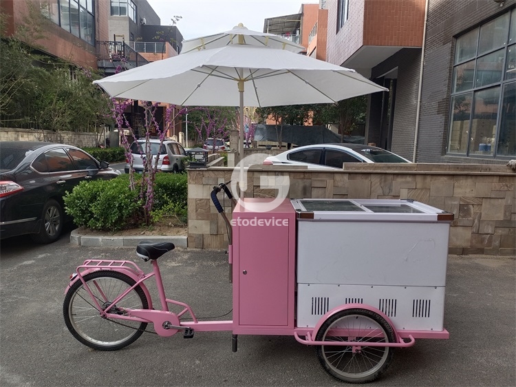 Finnish Food Bike Cart for Sale | Custom Mobile Carts by ETODEVICE