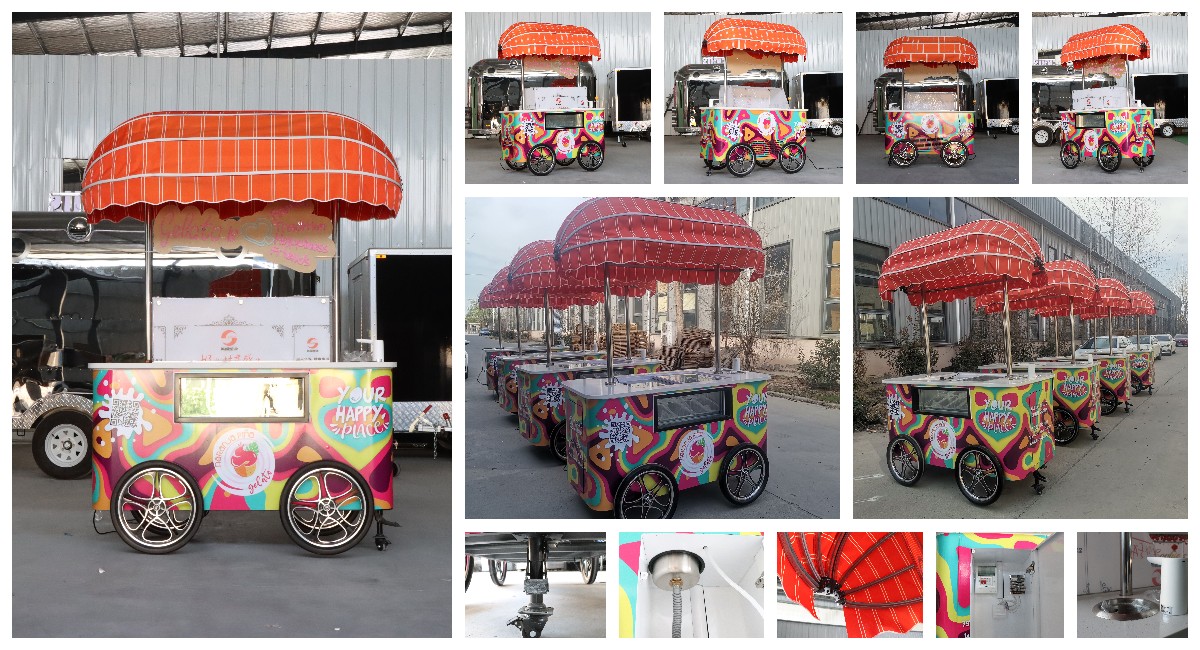 ETO designed & built custom ice cream trailers & gelato carts for ...