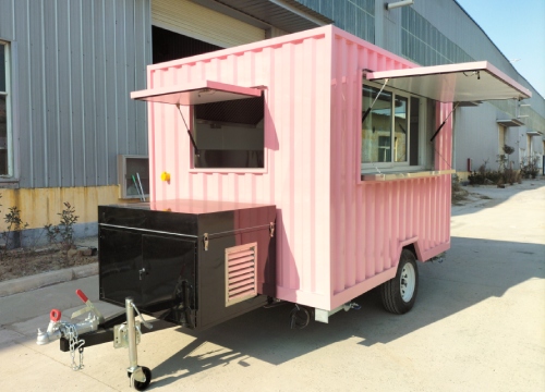 Shipping Container Food Trailer | Custom Container Conversion