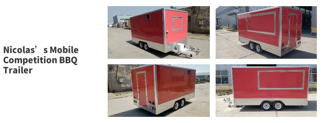 NZ Competition BBQ Trailer for Sale - Custom Food Trailer Near Me