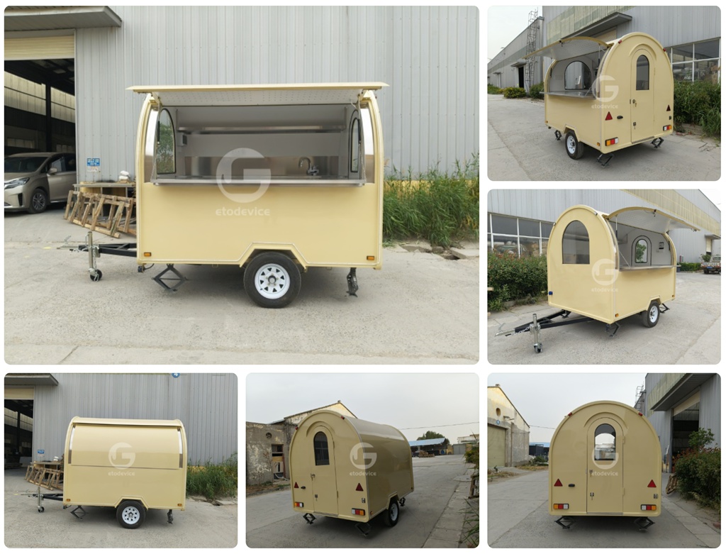 Matthew’s Custom Coffee Trailer for Sale England | FR250WD by ETODEVICE