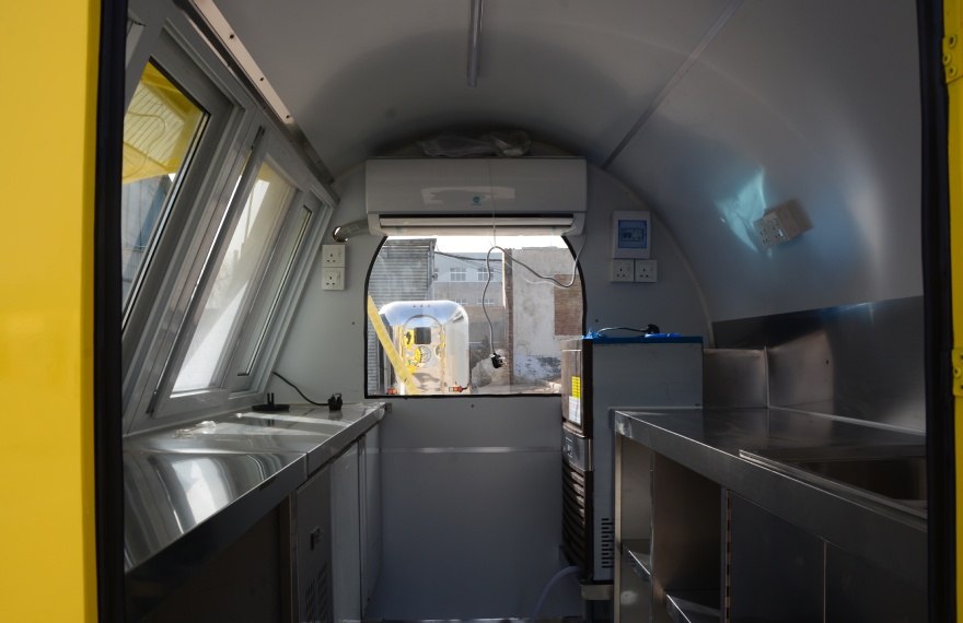 New Small Food Trailer for Sale | Design, Layout & Cost