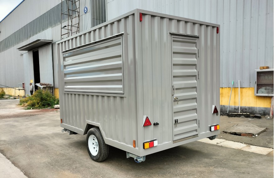Shipping Container Food Trailers & Trucks for Sale | Design