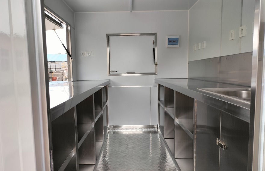 Shipping Container Food Trailers & Trucks for Sale | Design