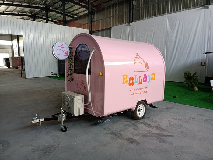 Soft Serve Ice Cream Concession Trailer Ice Cream Cart--ETO DEVICE Food ...