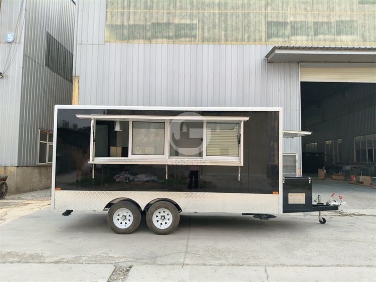 FS450 Food Trailer for Sale USA | Custom Rolled Ice Cream Trailer by ...